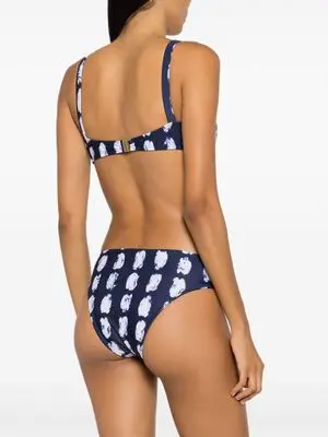 LENNY NIEMEYER Abstract-print Bikini Bottom