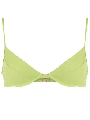 LENNY NIEMEYER Half-cup Bikini Top - Green