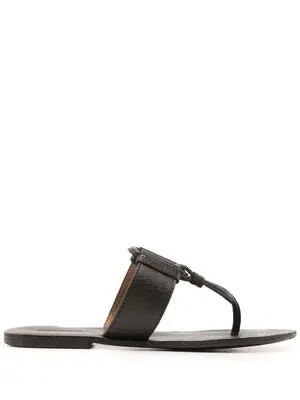 LENNY NIEMEYER Elos Leather Sandals - Black