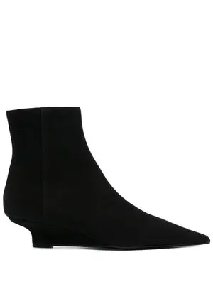 TOTEME 50mm Suede Ankle Boots