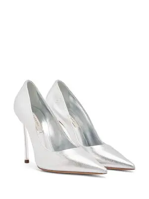 Casadei 100mm Superblade Pumps - Silver