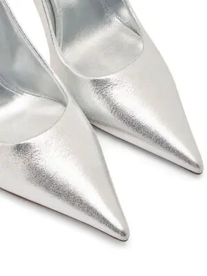 Casadei 100mm Superblade Pumps - Silver