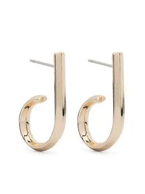 Eddie Borgo Curled Hoop Earrings - Gold