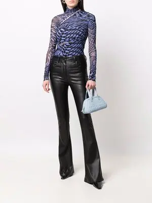 FORBITCHES Quilted Faux Leather Tote