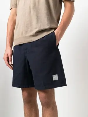 DEPARTMENT 5 Cotton Bermuda Shorts - Blue