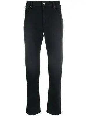 Department 5 Black Wash Jeans For Men
