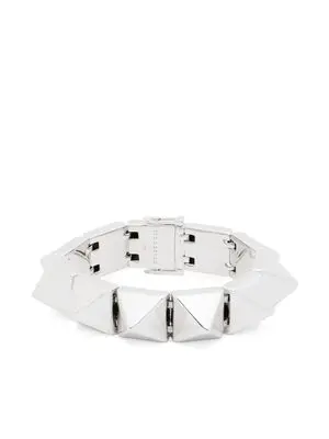 Eddie Borgo Large Pyramid Bracelet - Silver