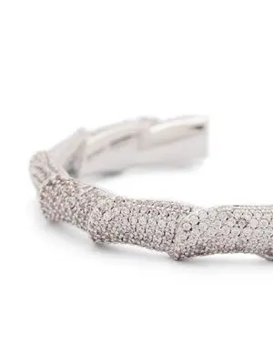 Eddie Borgo Pavé Scroll Cuff