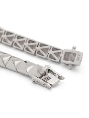 Eddie Borgo Pyramid Bracelet - Silver