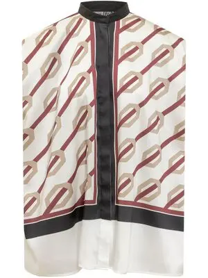 CALCATERRA Vunica-print Blouse