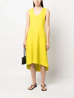 CALCATERRA Scoop-neck Midi Dress