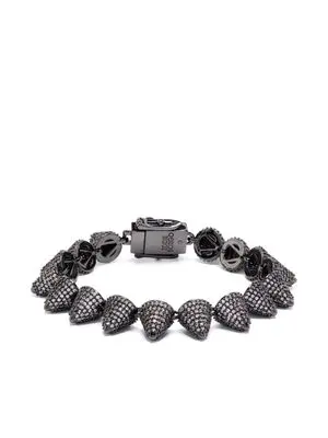 Eddie Borgo Cone Pavé Bracelet - Silver