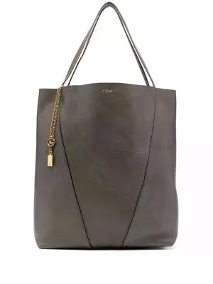 Chloé Large Spin Tote Bag - Green