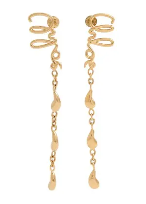 CHLOÉ Chloe Logo Drop Earrings