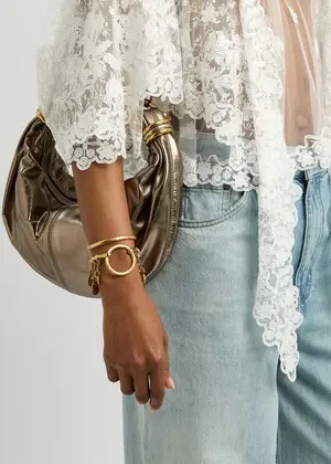 Chloé Embellished Metal Bracelet