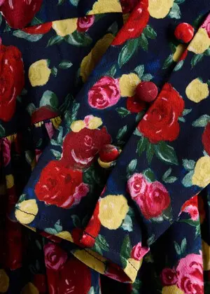 KITRI Jeanetta Floral-print Mini Dress