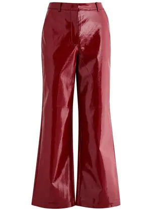 KITRI Lucienne Vinyl Trousers