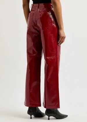 KITRI Lucienne Vinyl Trousers