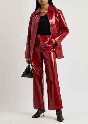 KITRI Lucienne Vinyl Trousers