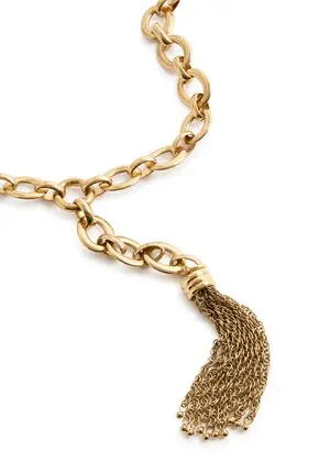 Chloé Pompoms Chain Belt