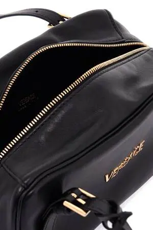 Versace Nappa Leather Bowling Bag
