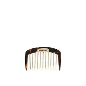 Miu Miu Hair Comb - Brown
