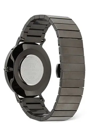 DANIEL WELLINGTON Classic Piano Link Bracelet Watch - Grey