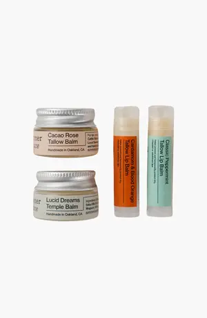 SUMMER SOLACE TALLOW Lip Care Collection Regenerative Tallow