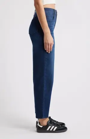 1822 Denim High-waist Ankle Barrel Jeans