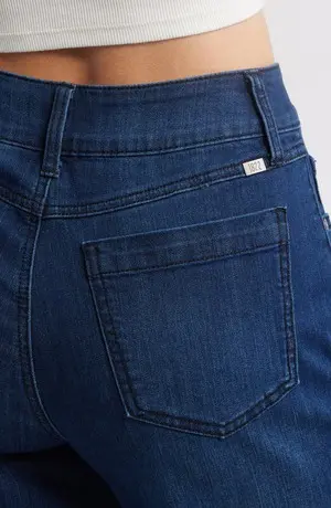 1822 Denim High-waist Ankle Barrel Jeans