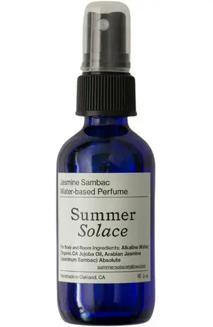SUMMER SOLACE TALLOW Jasmine Sambac With Rose Ormus Water-based Perfume Mist