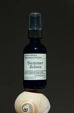 SUMMER SOLACE TALLOW Jasmine Sambac With Rose Ormus Water-based Perfume Mist