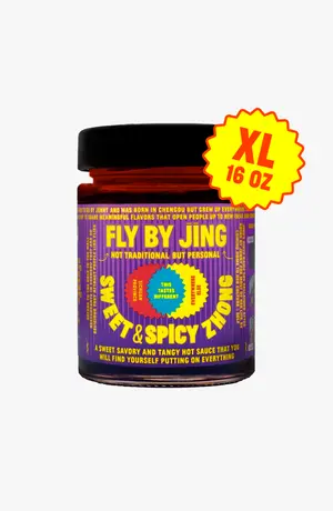 FLY BY JING King Zhong Sauce - Dark Reddish-brown
