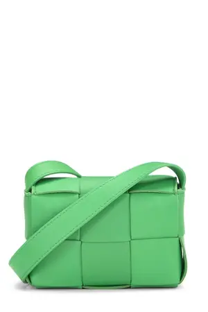 Bottega Veneta Maxi Cassette Crossbody - Green