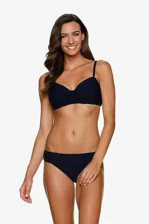 Helen Jon D/dd Cup Twist Underwire Bra - Black