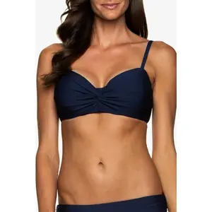 Helen Jon D/dd Cup Twist Underwire Bra - Navy