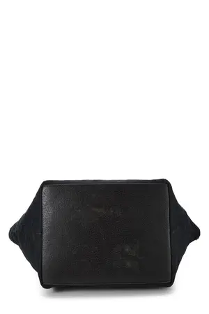 Gucci Gg Canvas Web Soft Zip Tote - Black