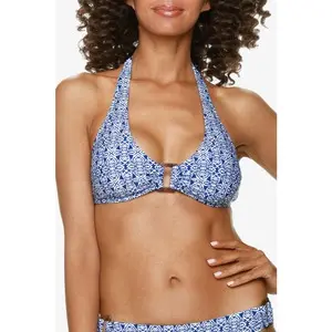 Helen Jon Tortoise Halter Top Tangier