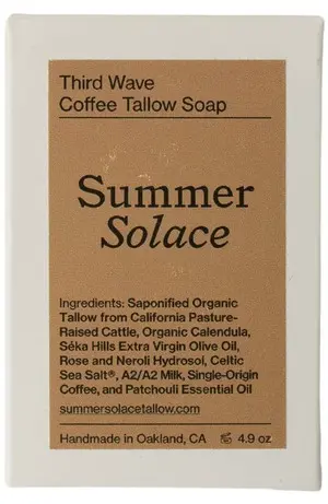 SUMMER SOLACE TALLOW Third Wave Coffee Bar Soap