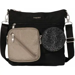 BAGGALLINI Snap & Go Modular Slim Crossbody Bag - Black