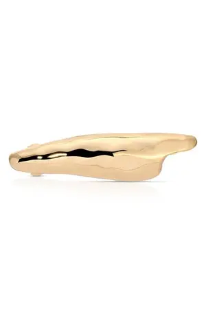 Ettika Modern Metallic Barrette - Gold