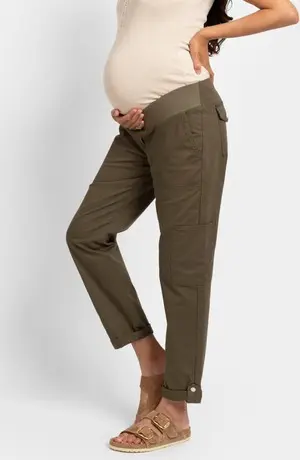 Seraphine Under-the-bump Cargo Maternity Trousers
