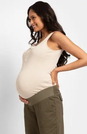Seraphine Under-the-bump Cargo Maternity Trousers