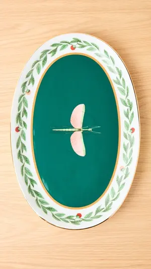La DoubleJ Oval Platter - Libellula