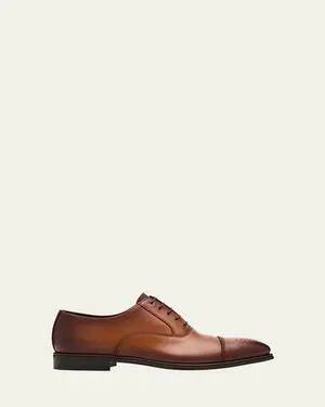 Contrast Stitching Oxfords