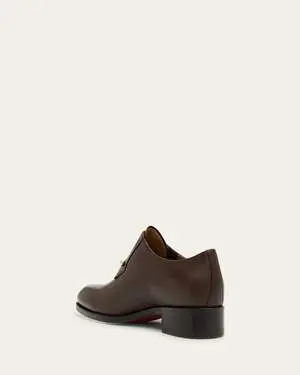 CHRISTIAN LOUBOUTIN Chambeli Leather Loafers - Black
