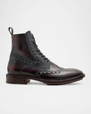 John Varvatos Paneled Boots For Men