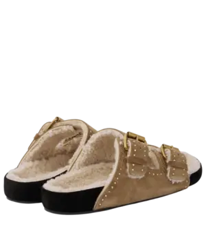 Isabel Marant Étoile Lennyo Suede Slides