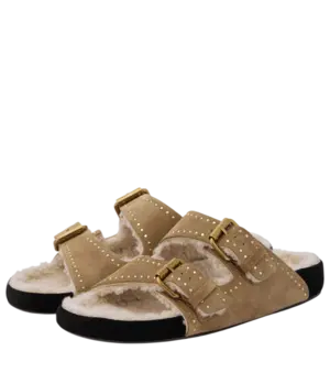 Isabel Marant Étoile Lennyo Suede Slides