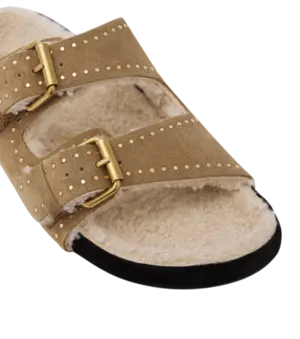 Isabel Marant Étoile Lennyo Suede Slides